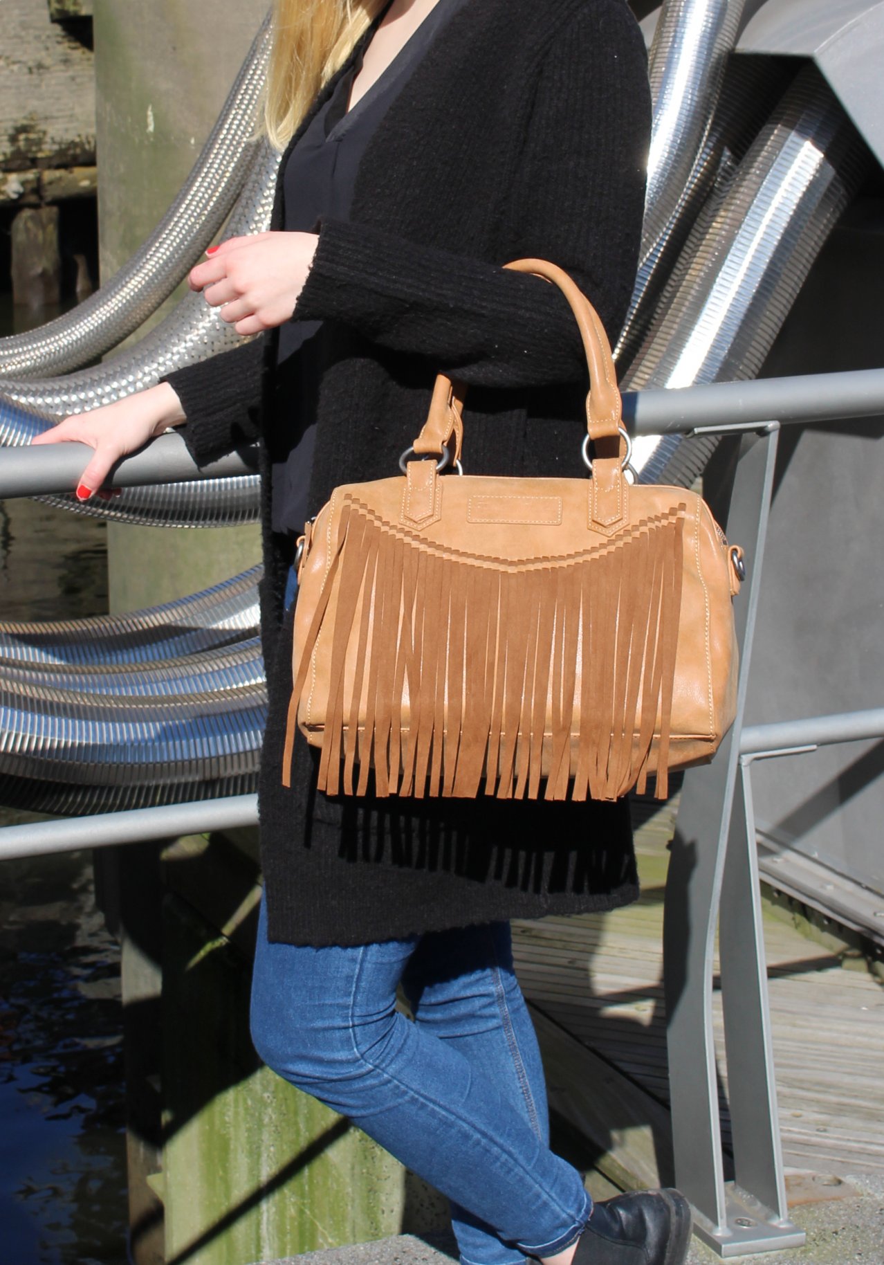 Fritzi aus Preußen Thea Vintage Brandy Umhängetasche nur 34.00€